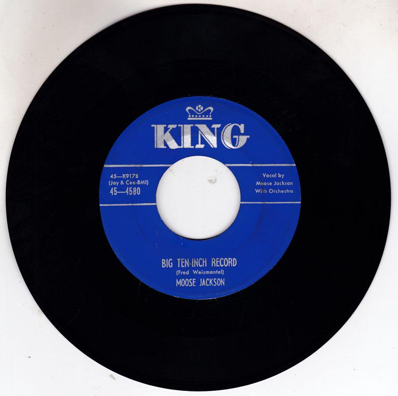 Big Ten-inch Record/ I Needed You